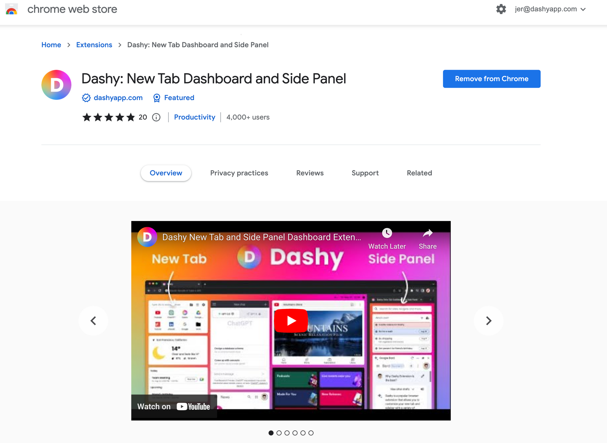 Dashy 3 Month Update - 4k users